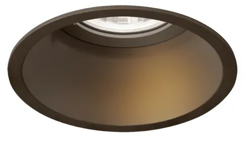 Wever & ducré kulaté zapuštěné stropní svítidlo deeper ceiling rec 1.0 led 1800-3000k q tree bronz