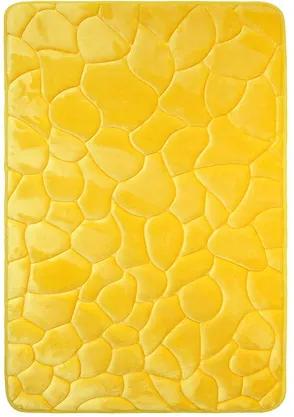 Koupelnová předložka 3D 0133 yellow 40 x 50 cm-sleva 2 kusy