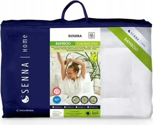 Přikrývka Bamboo Celoroční 155x200 Inter-widex 1100 g