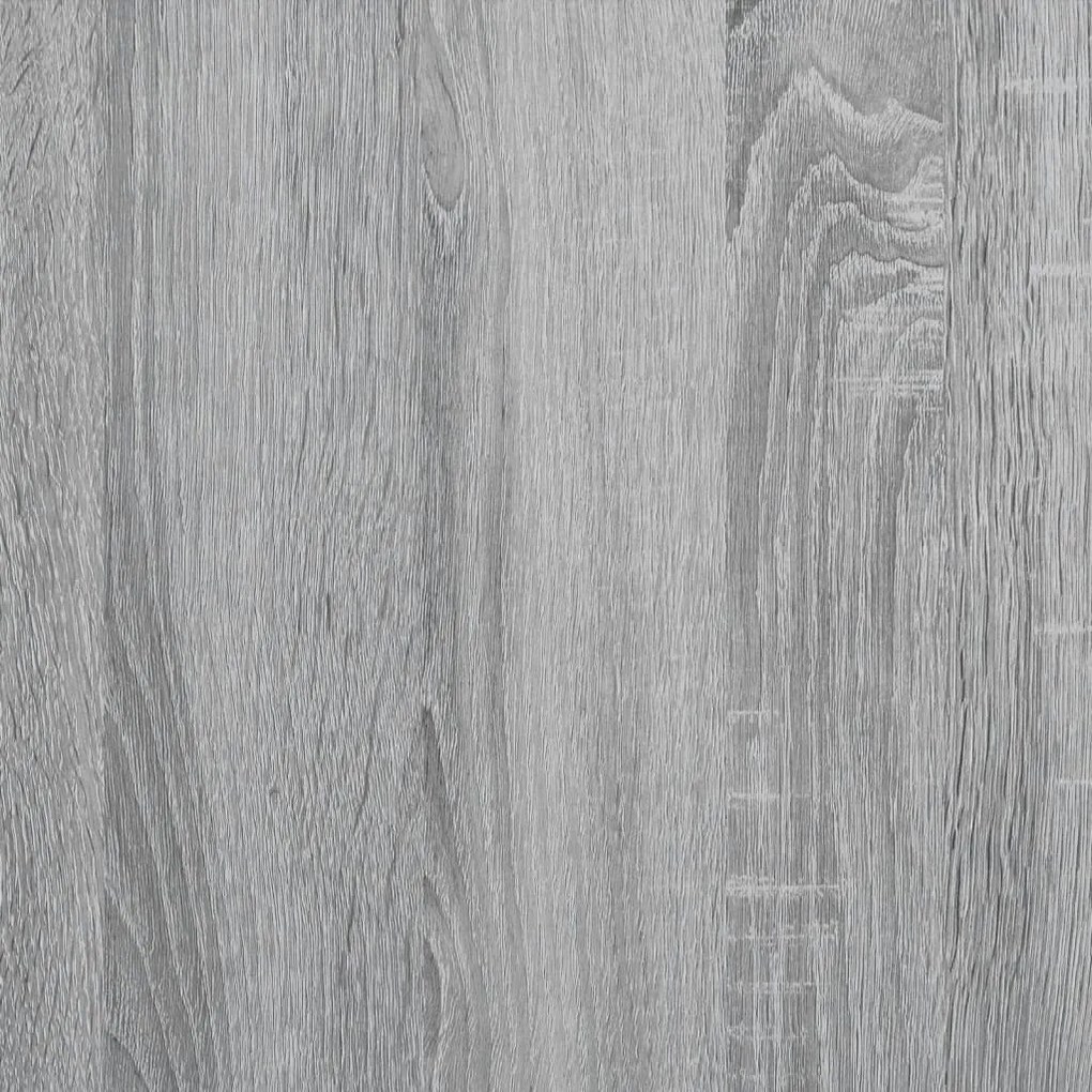 vidaXL Barový stůl s regály 90 x 47,5 x 103,5 cm kompozit [854337] Barva: dub sonoma