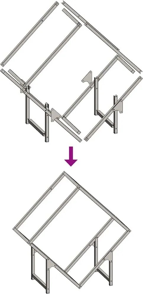 vidaXL Stojan palivové dřevo Ocel válcovaná za studena [864281] Barva: Bílá