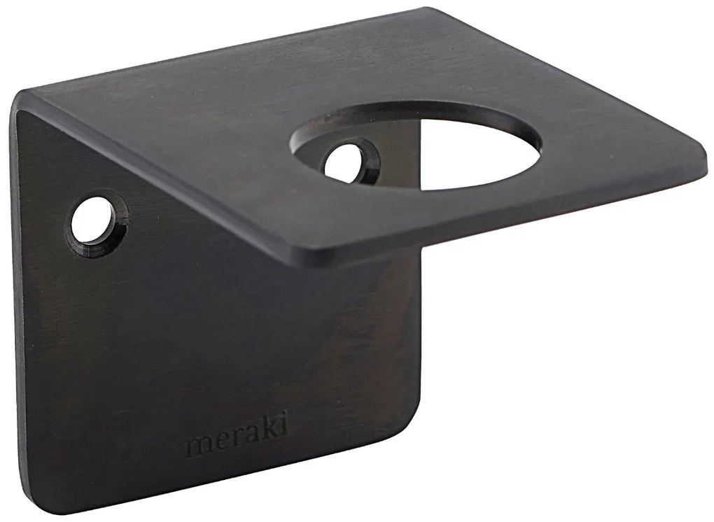 OnaDnes -20% Černý kovový nástěnný držák Meraki Supply 5,8 x 5,8 cm