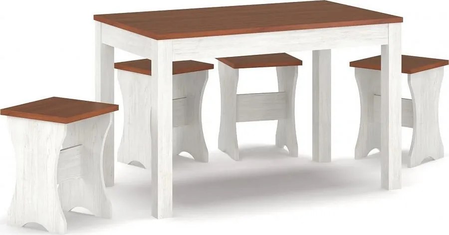 Casarredo - Komfort nábytek Jídelní stůl DELTA 116x68, andersen/třešeň