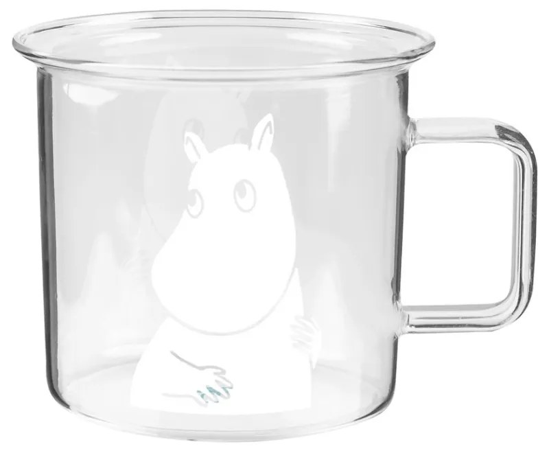 Skleněný hrnek Moomin clear 350ml, Muurla Finsko