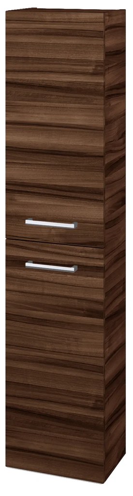 Dřevojas Skříň vysoká DOOR SV1D2 35 Varianta: D08 Wenge / Úchytka T02 / D08 Wenge / Levé