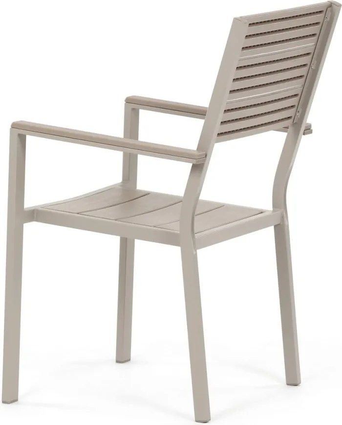 Zahradní sestava AZS-B1656 CRM, polywood, béžová (156 x 78) cm