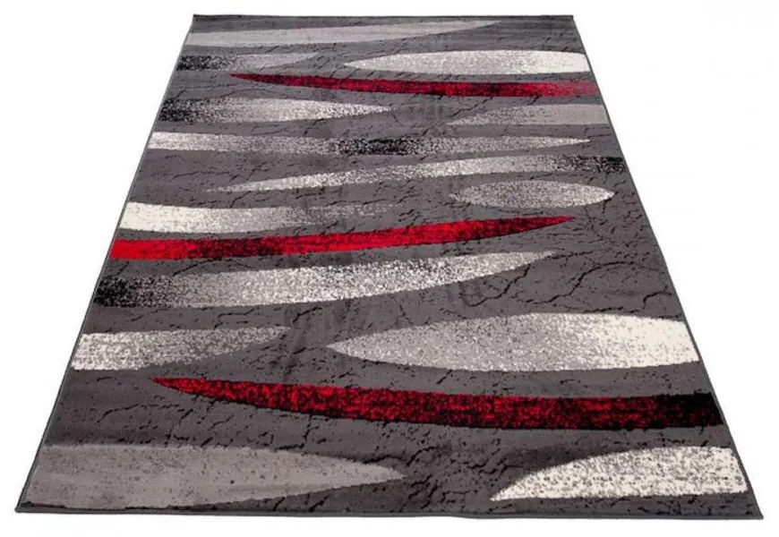 Kusový koberec PP Omin tmavě šedý 140x200cm