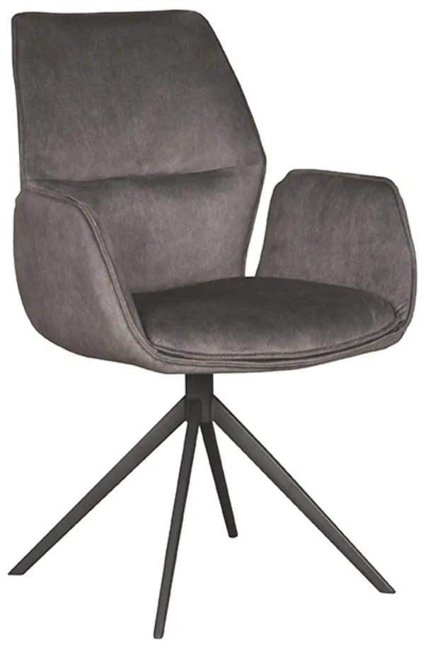 LABEL51 Jídelní židle Mellow - Anthracite - Cosmo