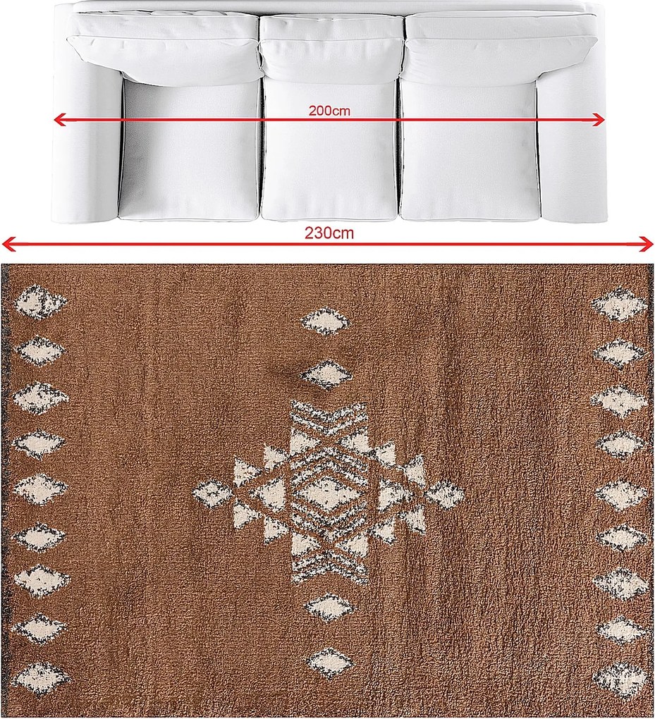 Koberec Royal almond brown 160x230 cm