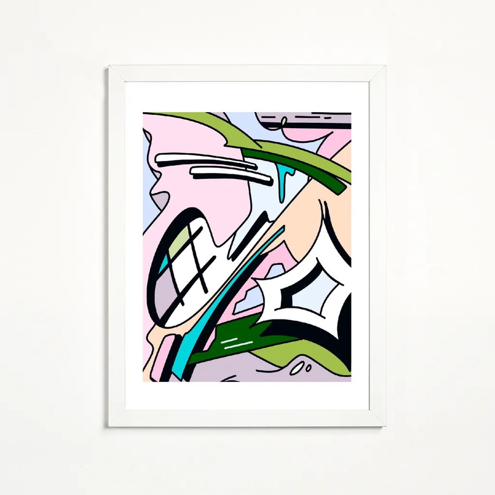 PAUSER | S-Mesh Rám: Černý, Velikost: 40 x 30 cm