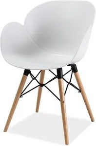 Jídelní židle ITALO II buk/bílá