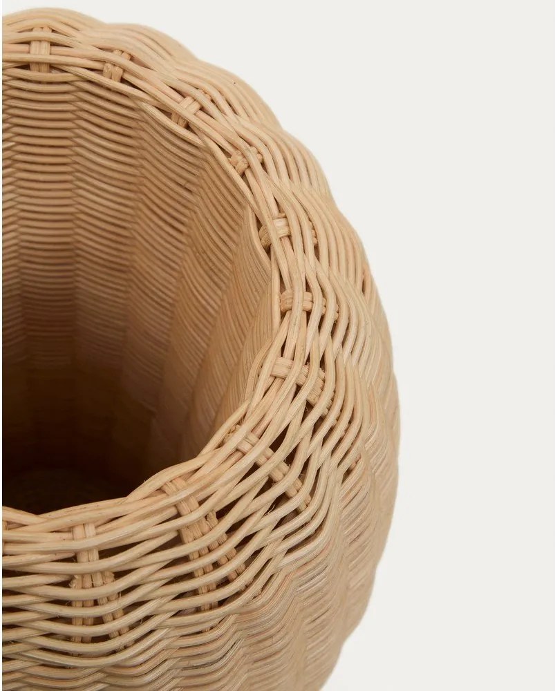 Ratanová váza v přírodní barvě (výška 40 cm) Zilna – Kave Home