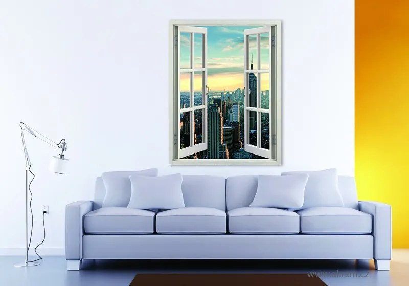 Xdecor New York (80 x 62 cm) - Okno živá dekorace