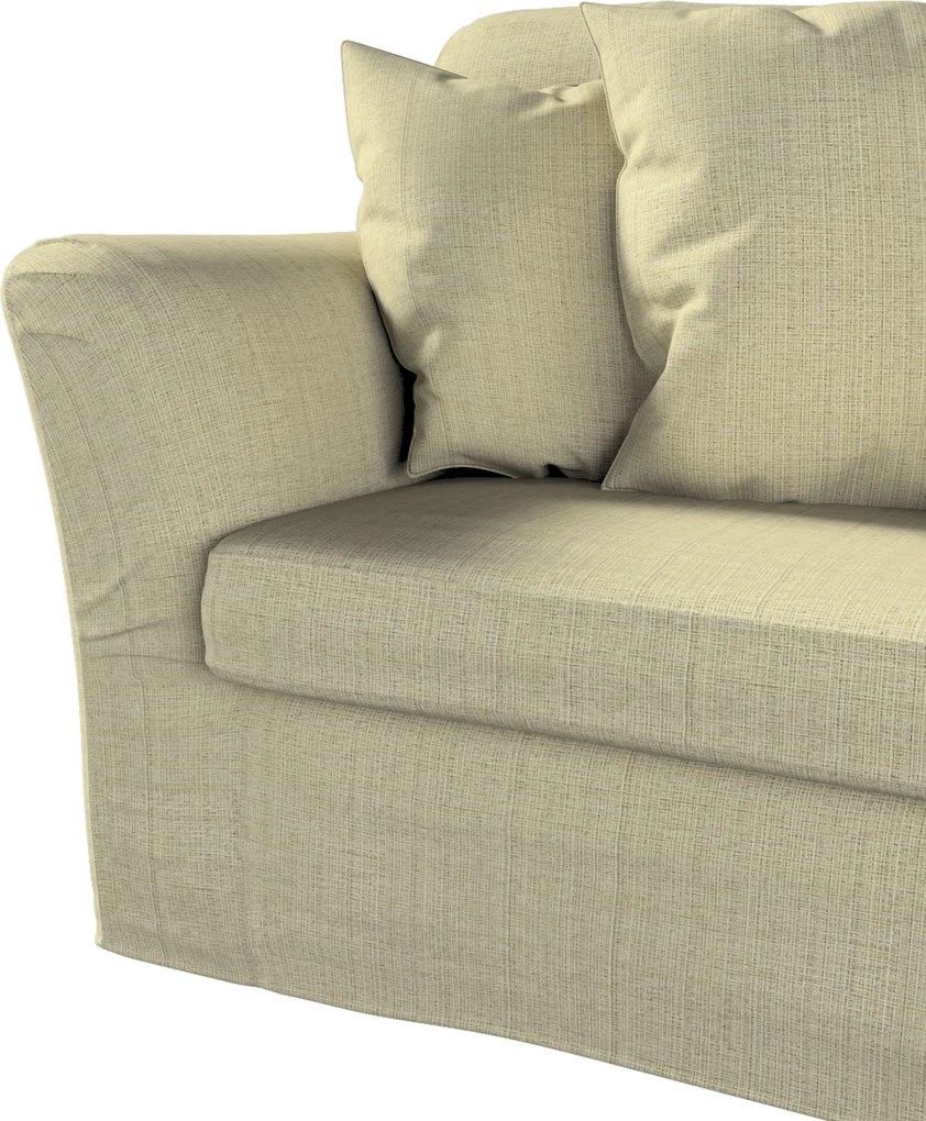 Potah na pohovku IKEA Tomelilla rozkládací barva béžová látka pletený vzor
