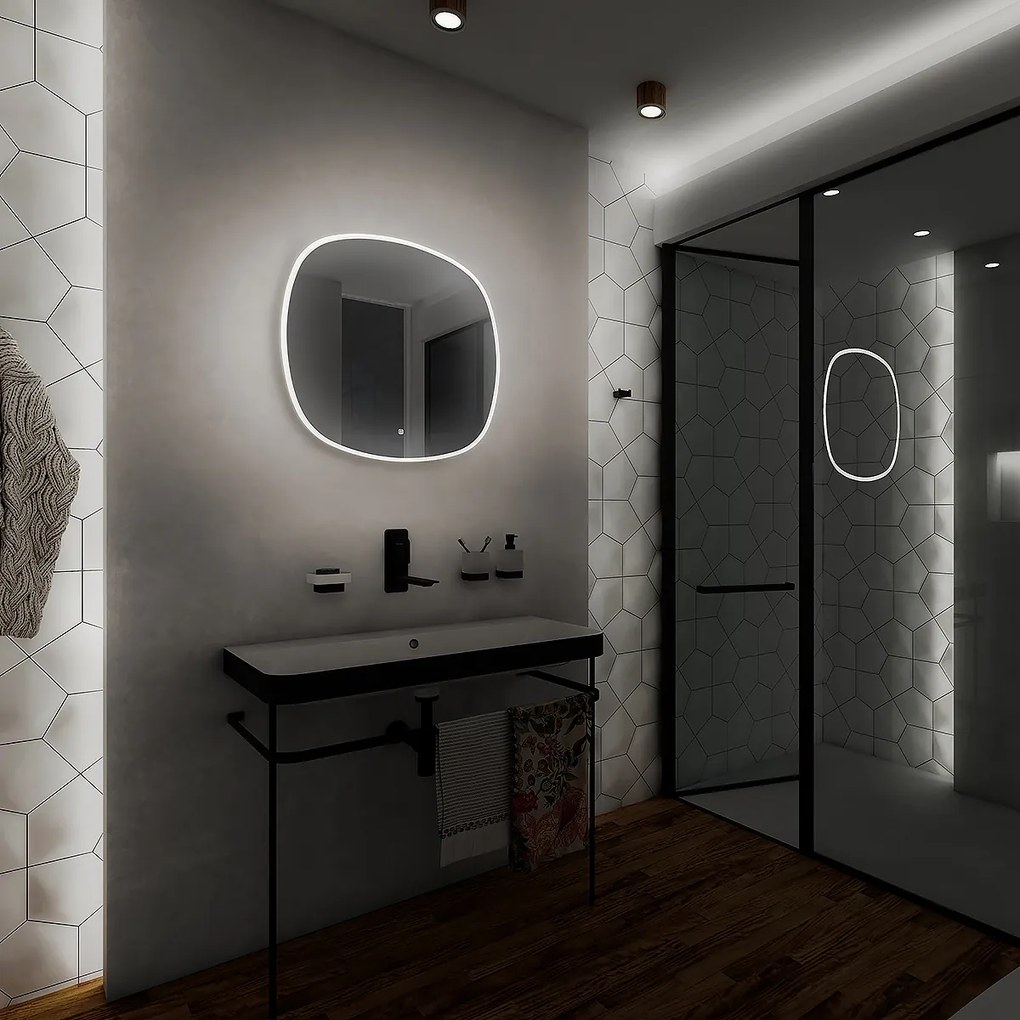 Nimco Oválné LED zrcadlo pr. 700 - ZP 27001R
