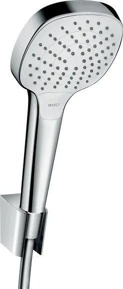 Hansgrohe Croma Select E, sprchový set 110 Vario s hadicí 1250 mm, bílá/chromová, HAN-26425400