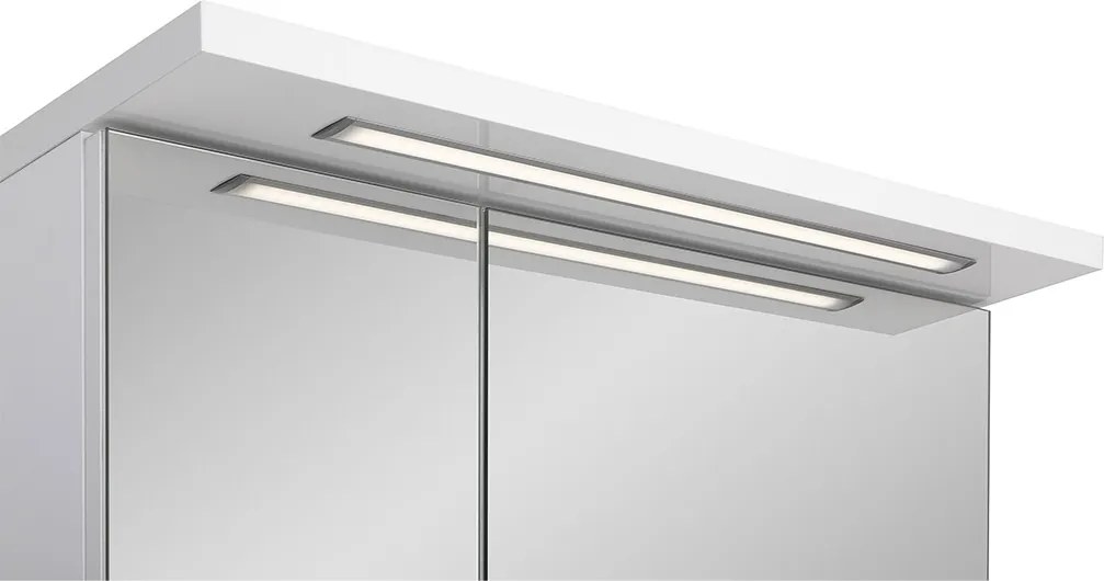 Comodo Zrcadlová skříňka závěsná s LED osvětlením Elite W 60 ZS