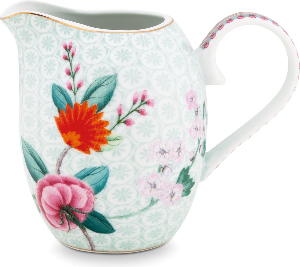 Pip Studio Blushing Birds Mlékovka 250ml bila