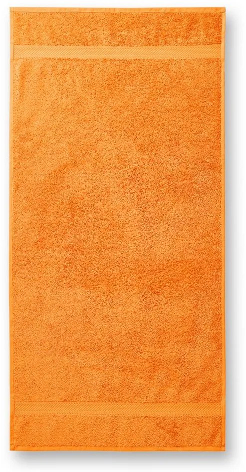 MALFINI Osuška Terry Bath Towel - Mandarinkově oranžová | 70 x 140 cm