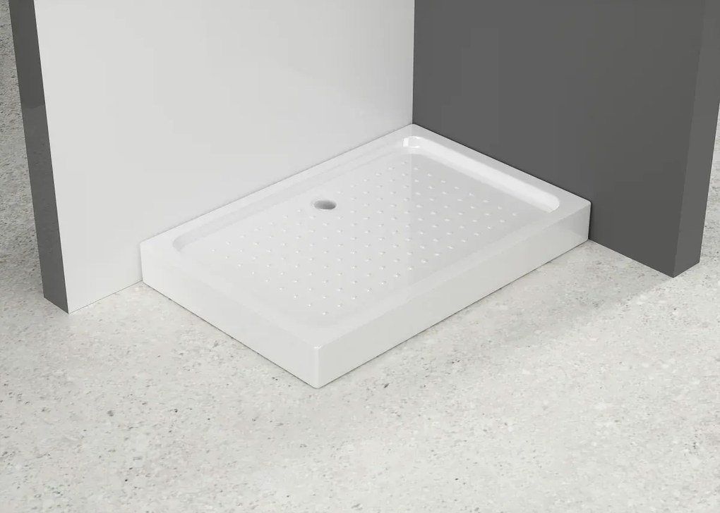 POINT LOR 120x80 Clear Obdélníkový sprchový kout s akrylátovou vaničkou