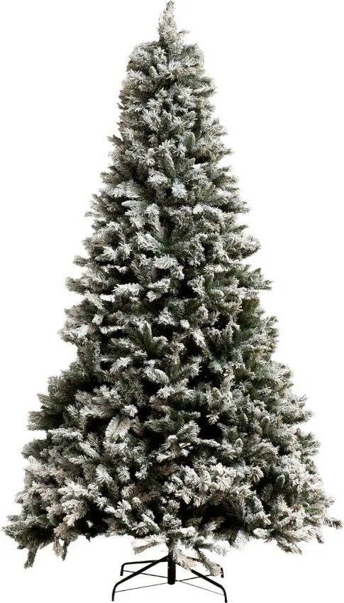 Vánoční veliký zasněžený strom jedle Snowy Tree - 160*160*325 cm