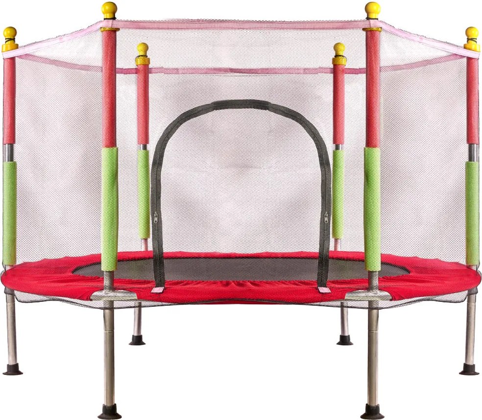 Creative Corner Dětská zahradní trampolína 140 cm červená