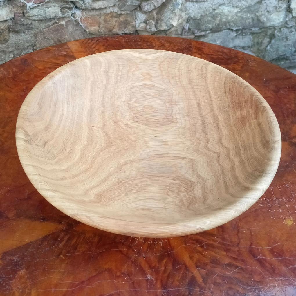 Dřevěná miska - dub 31cm