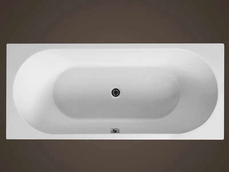 Santech GEMINI SLIM 170 x 75 cm SAGEM170-S vana akrylátová Koupelny Bernold