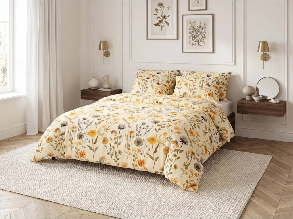 Polybavlněné povlečení SOFLIRA POLY barevné Rozměr povlečení: 2 ks 70 x 90 cm | 200 x 220 cm