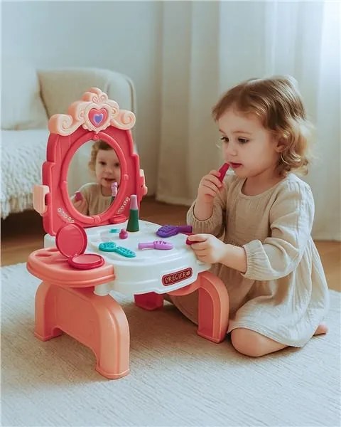 Dívčí přenosný kosmetický salon 3 v 1 batoh BABY MIX