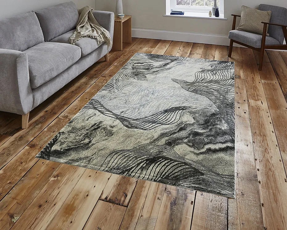 Berfin Dywany, Kusový koberec Marvel 7601 Grey, 140x190, šedá, ložnice