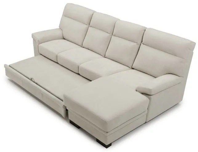 Pregio Italia sofa&relax Rozkládací sedačky Dany Provedení: 2 místná maxi rozkládací + lehátko, Vzorník látek: tekno fibra 02 linen