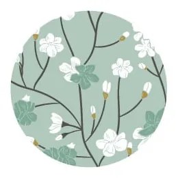 Světle zelené kartonové úložné boxy v sadě 2 ks s víkem ø 37,5x25,5 cm Rut Paper Laminate – Bigso