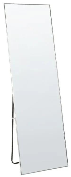Stojací zrcadlo 50 x 156 cm stříbrné BEAUVAIS Beliani