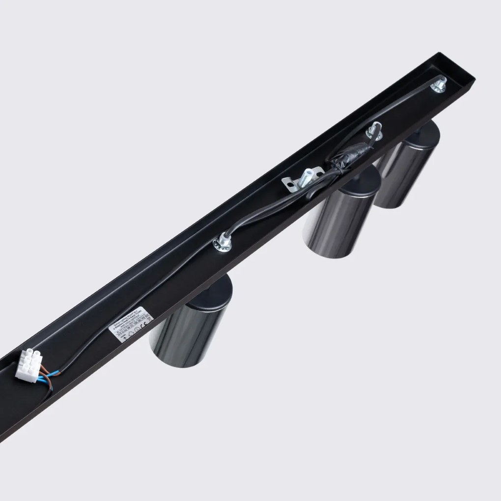 Sollux Lighting Stropní svítidlo WINX 6L Černá/chromové