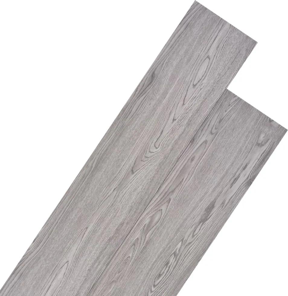 vidaXL Nesamolepicí PVC podlahová prkna 5,26 m² 2 mm [146572] Barva: Černobílý
