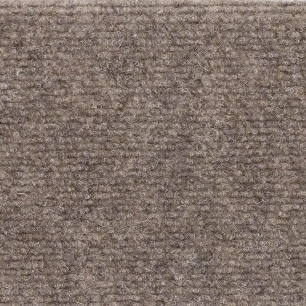 Schodové rohože samolepicí 30 ks 76 x 20 cm béžové obdélníkové 3365730