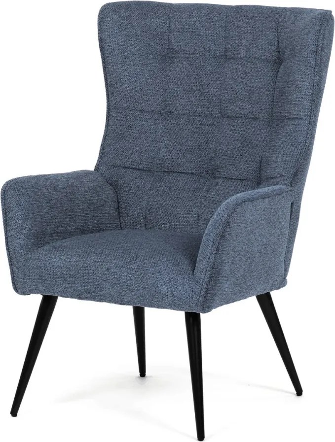 Relaxační křeslo modrá AK-315 BLUE2 (64 x 73) cm