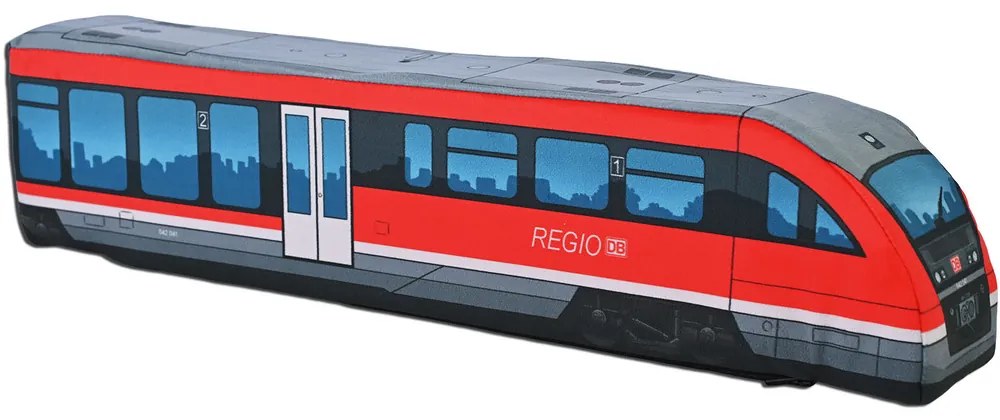 Plyšový vláček Desiro - červený