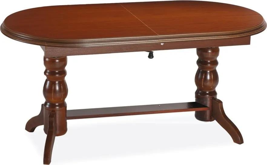 Casarredo - Komfort nábytek Jídelní/konferenční stůl DANIEL rozkládací barva kaštan