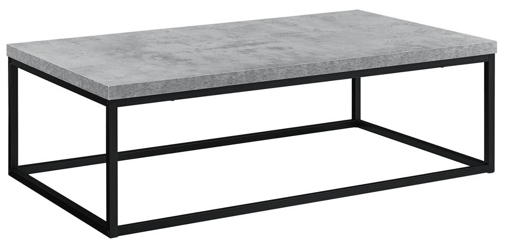 [en.casa] Konferenční stolek AANT-0306 - MDF, imitace betonu