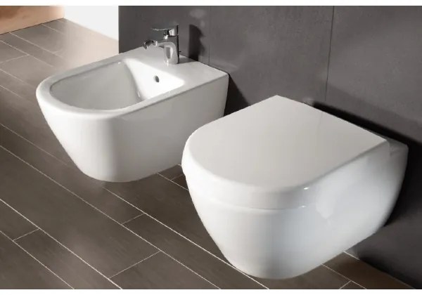 Villeroy & Boch 54000001 - Závěsný bidet SUBWAY 2.0 37x56 cm keramika/bílá
