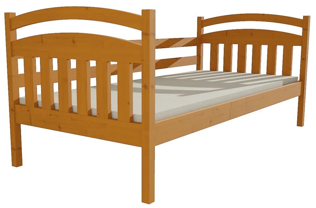 Dětská postel masiv 016 borovice masiv 80 x 200 cm olše