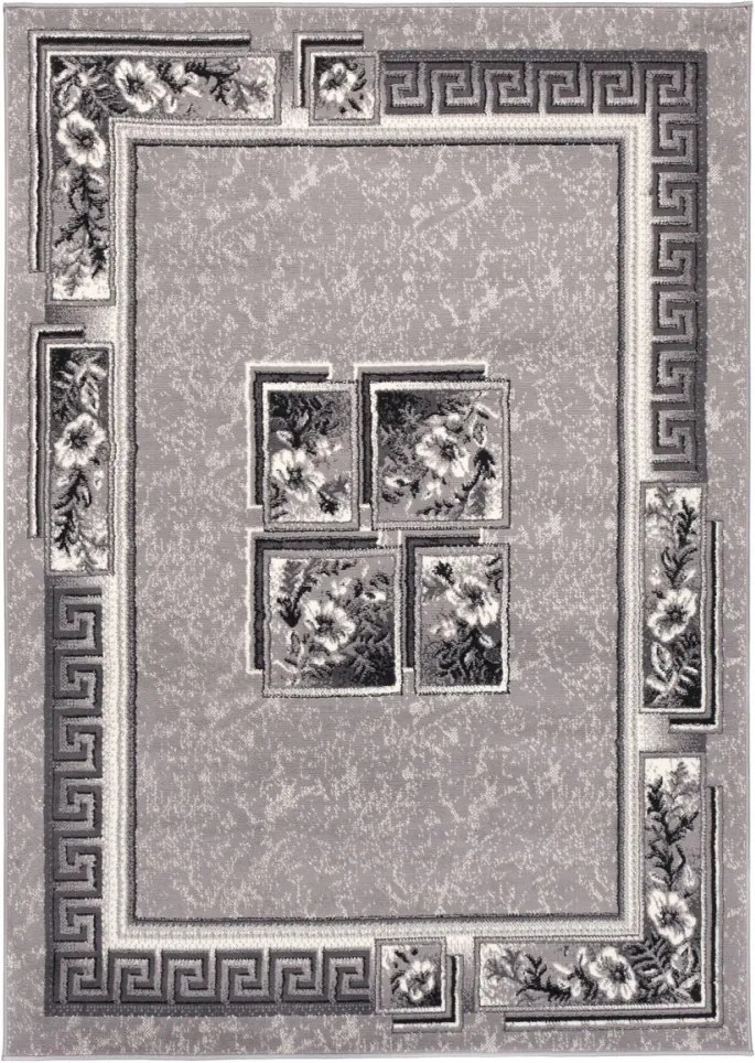 Kusový koberec PP Felix světle šedý, Velikosti 80x150cm