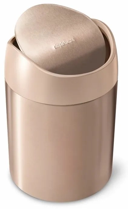 Odpadkový koš na stůl Mini 1,5 l, rose gold