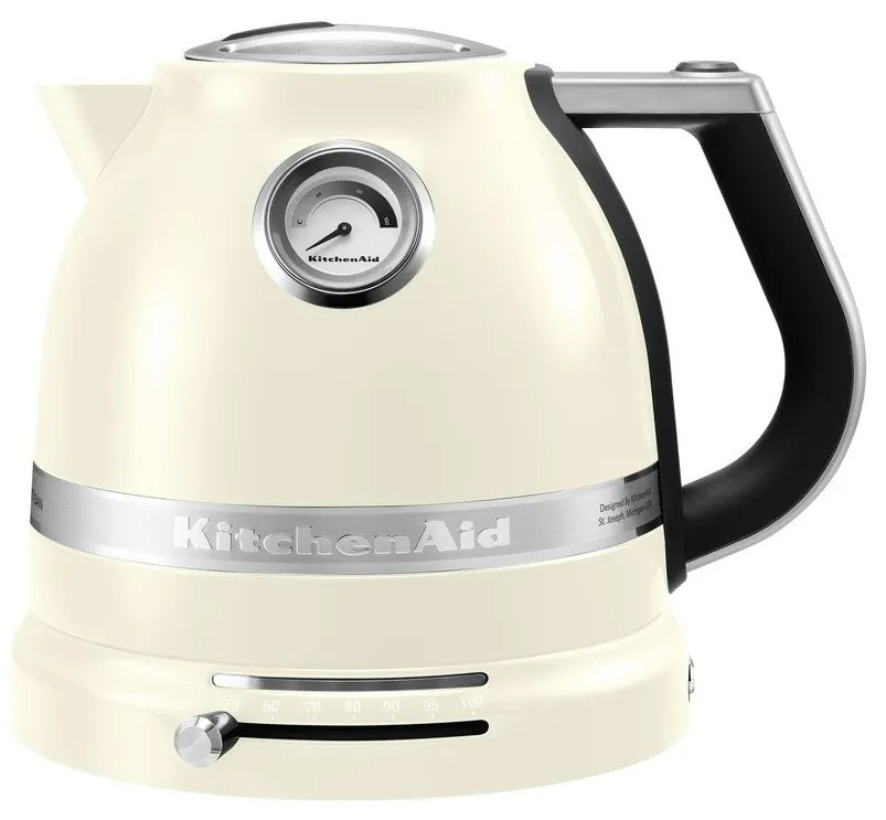 KitchenAid Retro rychlovarná konvice Artisan 5KEK1522, 1,5 l, mandlová 5KEK1522EAC