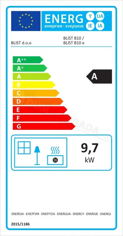 Krbová kamna BLIST B10 eko - 9 kW