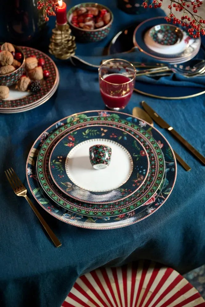Pip Studio Berry Blues porcelánový kališek (porcelánový kališek na vajíčko, dip nebo med)
