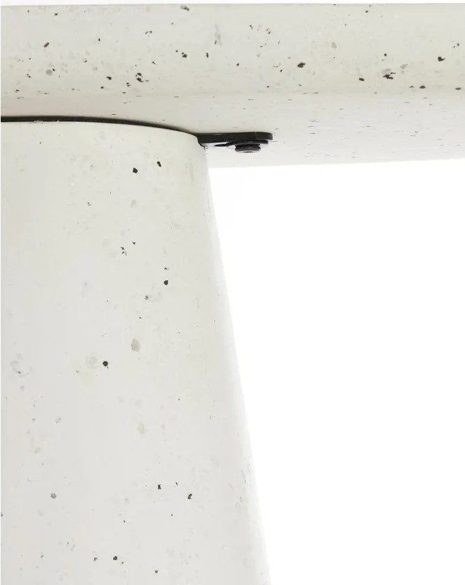 Bílý konzolový stolek 40x120 cm Hamura – Light & Living