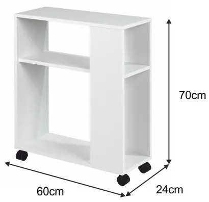 Odkládací stolek ZOELA NEW bílá Tempo Kondela